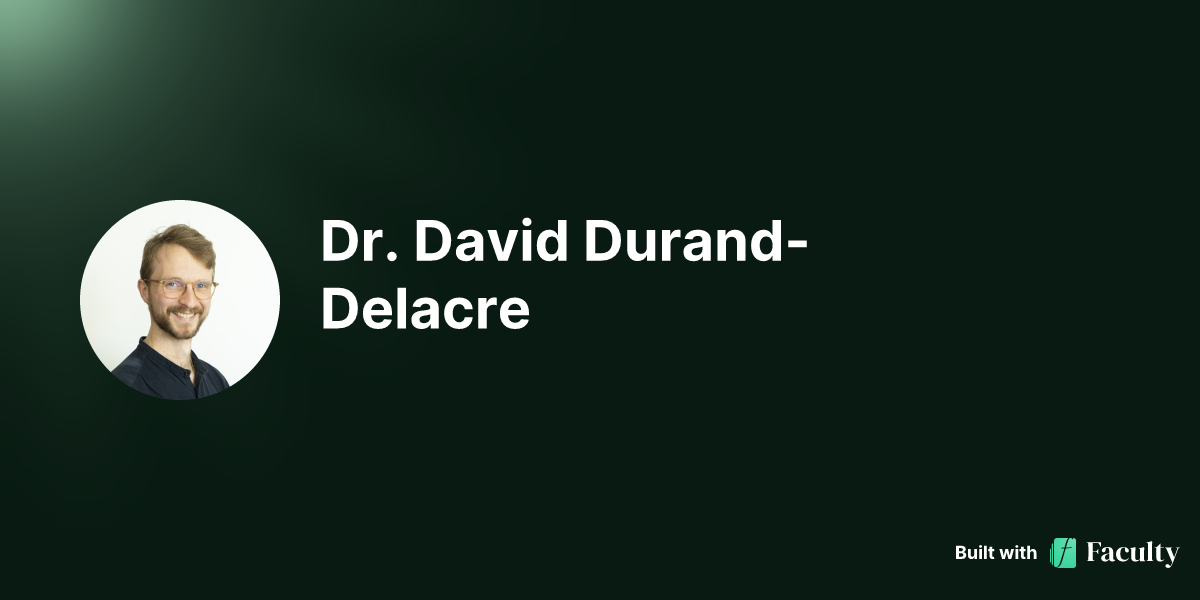 Dr. David Durand-Delacre